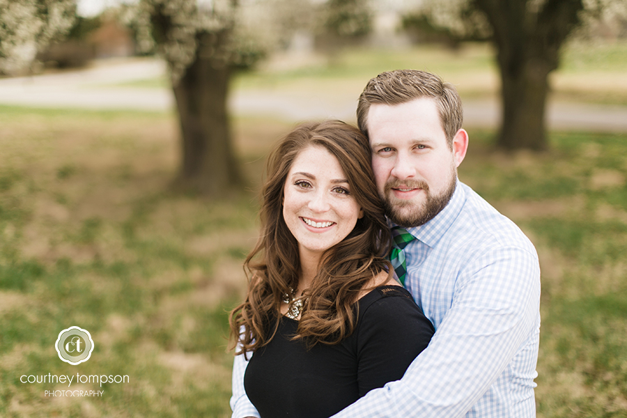 Ashley & Adam: A Springtime Engagement Session in Downtown Columbia ...