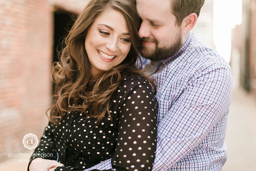 Ashley & Adam: A Springtime Engagement Session in Downtown Columbia ...